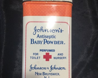Johnsons baby powder | Etsy