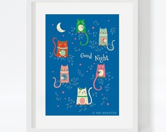 Good night moon | Etsy