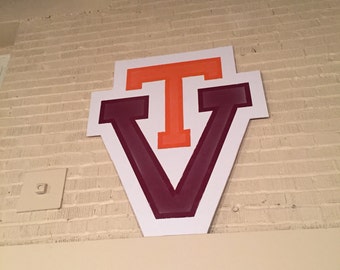 Virginia tech logo | Etsy