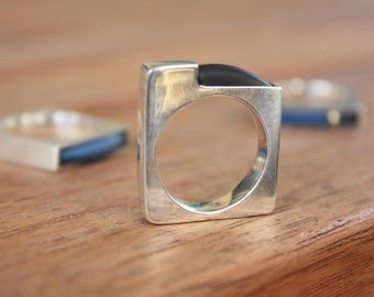 Geometric ring box | Etsy