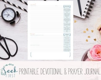 Prayer journal printable | Etsy
