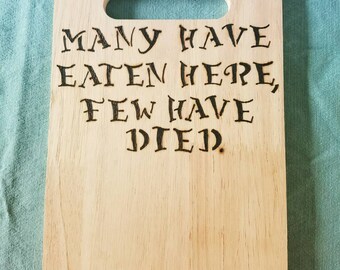 Funny cutting board | Etsy