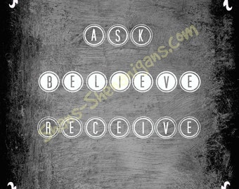 Ask and receive | Etsy