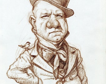 Wc fields | Etsy