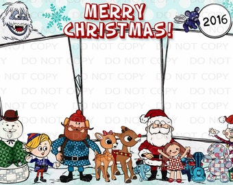 Printable Christmas Misfit Toys Rudolph by onelovedesignsllc