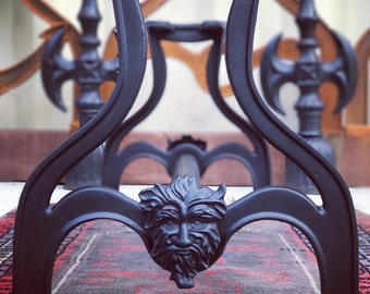 1 set cast iron table legs for industrial tables by SpoonRing925