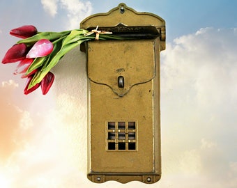 Wall mount mailbox | Etsy