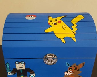 Minecraft chest | Etsy