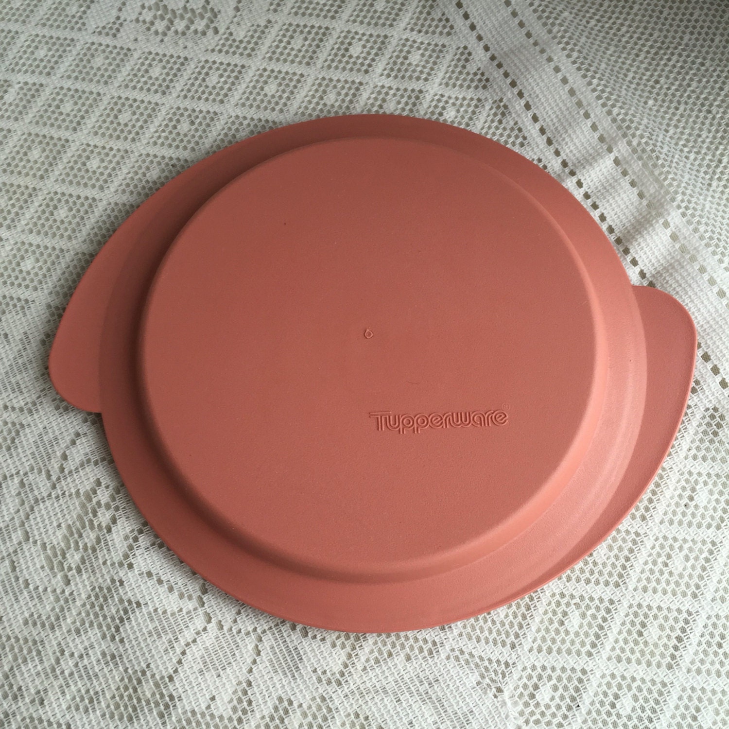 Vintage Tupperware Dusty Rose Microwave by vintagepoetic on Etsy