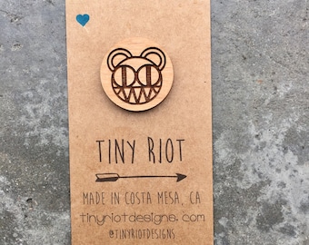 Radiohead pin | Etsy