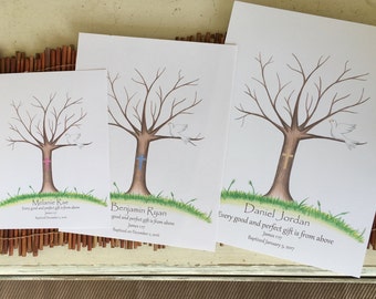 Fingerprint tree | Etsy