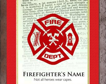 Firefighter prayer | Etsy