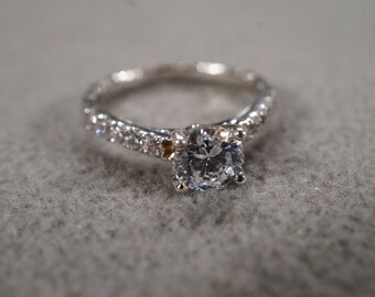 Solitaire ring | Etsy