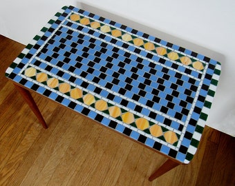 Checkerboard table | Etsy