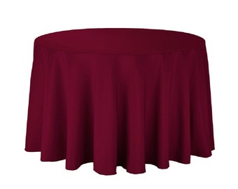 Burgundy tablecloth | Etsy