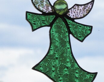 Stained glass angel | Etsy