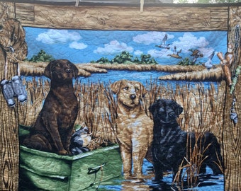 Quilted dog blanket | Etsy