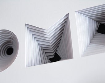 Layered paper art | Etsy