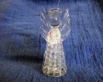 Spun glass angel | Etsy