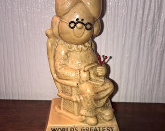 Grandma figurine | Etsy