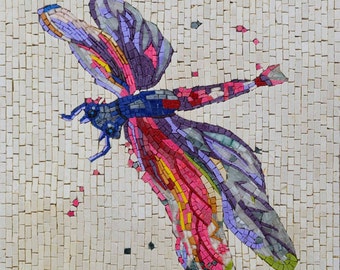 Dragonfly mosaic | Etsy