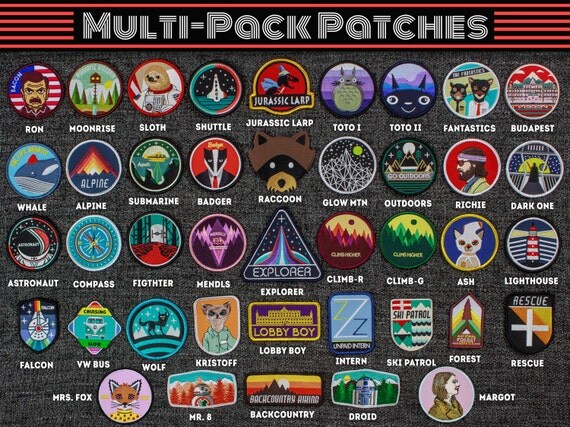 2-Pack of Patches Save 1.00 Free Shipping US by ForTheLoveOfPatch
