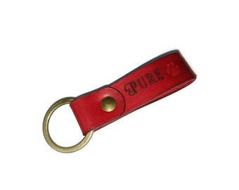 Personalized keychains keychains for women by TAleatherworks