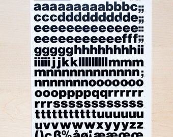 Letraset transfers | Etsy