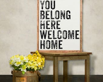 You belong here | Etsy
