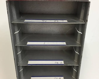 Vintage metal shelf | Etsy