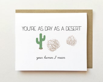 Cheeky cards for cheeky people by Suckycards on Etsy