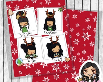 Items similar to Tis The Season to be Jolly - Merry Christmas Sign ...