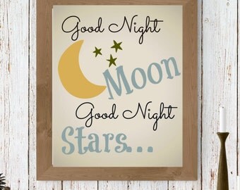 Good night moon | Etsy