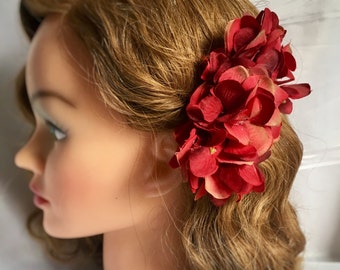 Hydrangea hair clip | Etsy