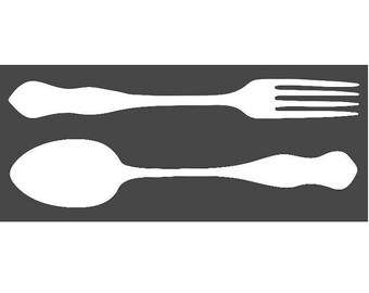 Kitchen stencil | Etsy