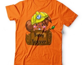 Beaver t shirt | Etsy