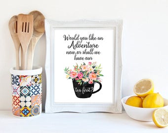 Would You Like An Adventure Now Peter Pan Art Print