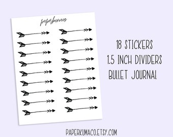 cute stickers for your bullet journals & planners. by paperkumaco