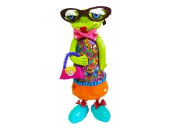 Whimsical frog | Etsy