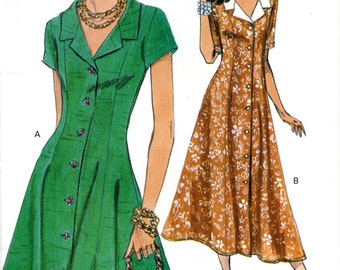 Button front dress | Etsy