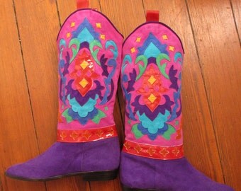 Unique boots | Etsy