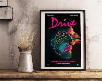 Drive movie poster | Etsy