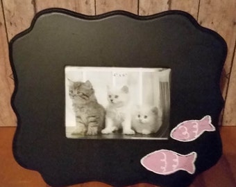 Cat picture frame | Etsy