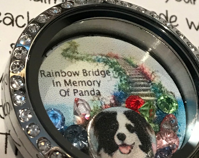 Rainbow Bridge Memorial Jewelry