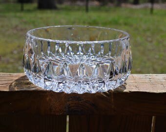 Gorham crystal bowl | Etsy