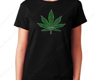 Marijuana leaf shirt | Etsy