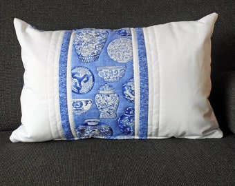 Delft blue pillow | Etsy