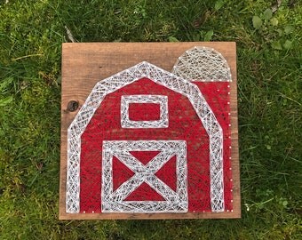 MADE TO ORDER Cow String Art Farm Decor
