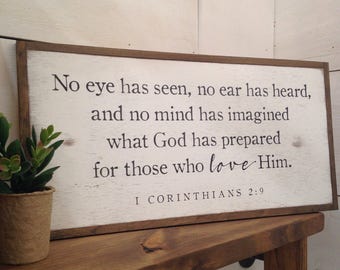 Bible verse plaque | Etsy