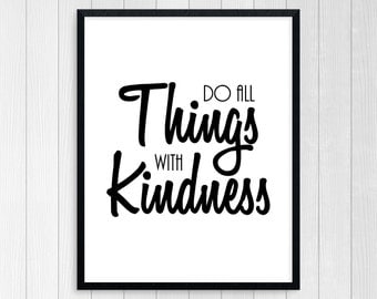 Choose kindness | Etsy